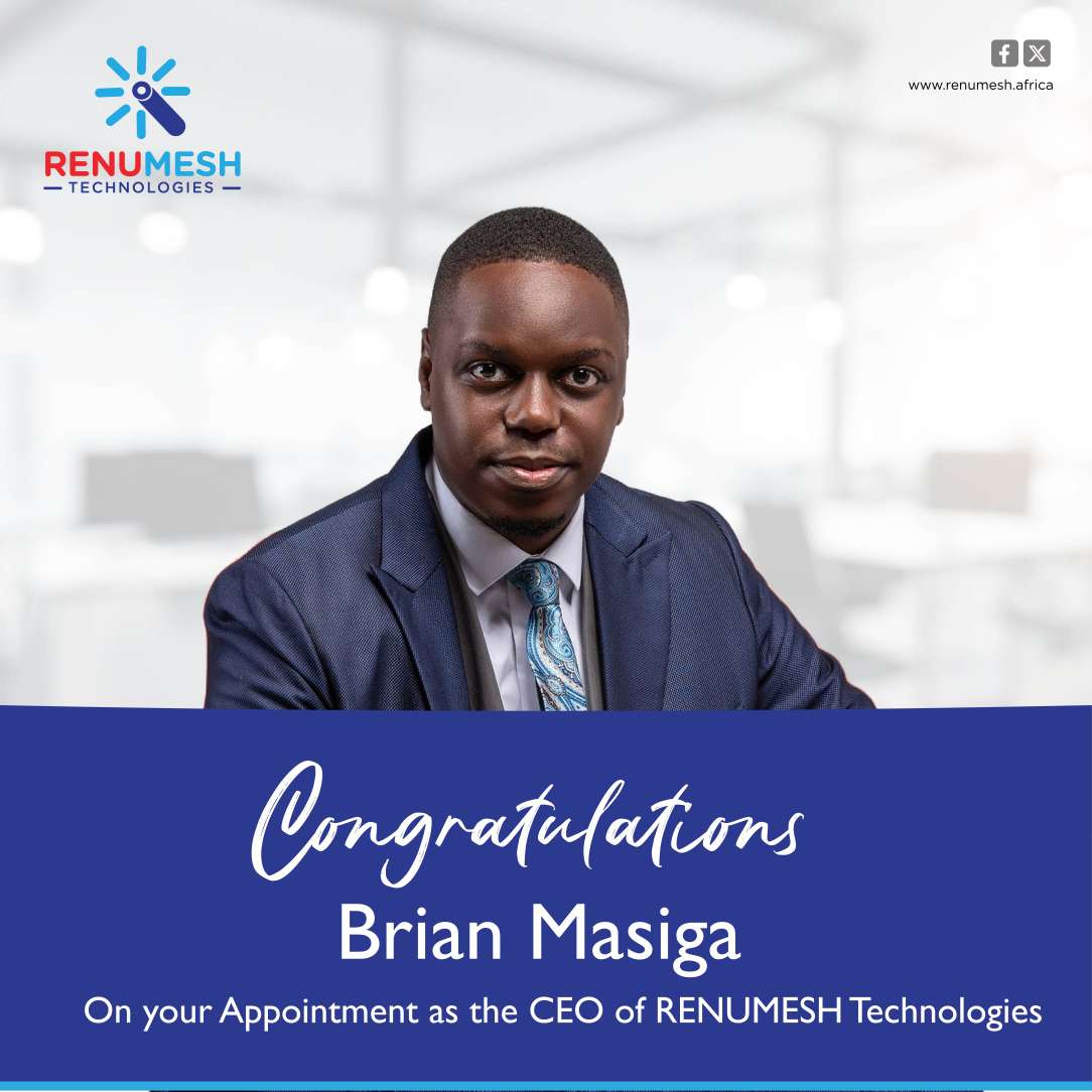 Brian Masiga Appointed CEO of RENUMESH Technologies